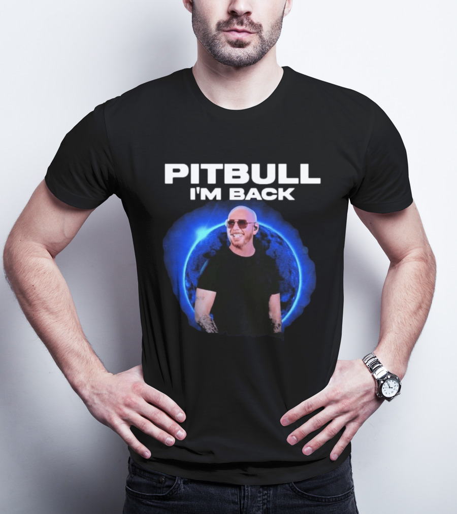 Pitbull I'm Back North America Tour Music Event T-Shirt