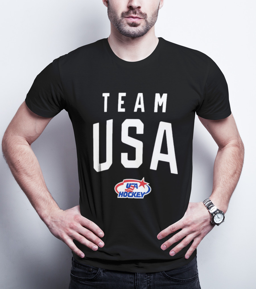 Team USA Hockey USA Hockey Logo Star T-Shirt