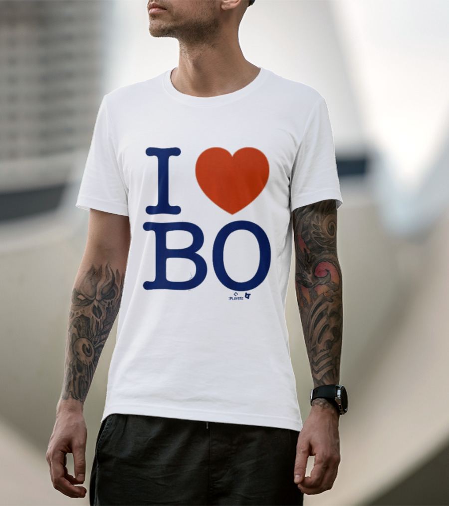 I Heart Bo Bichette Fan Apparel MLB Toronto Baseball T-Shirt