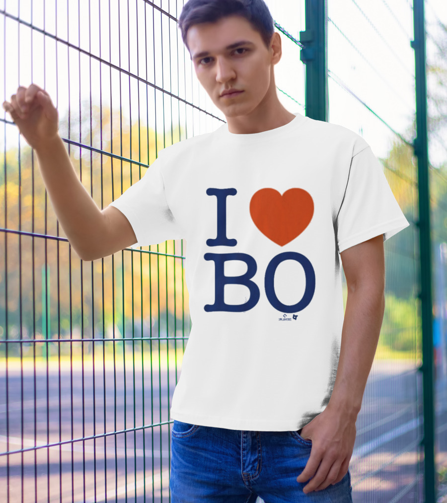 I Heart Bo Bichette Fan Apparel MLB Toronto Baseball T-Shirt