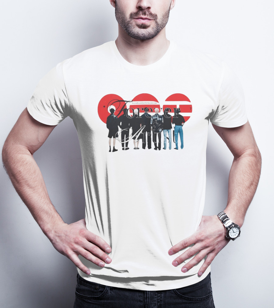 BTS OT7 2026 Comeback We Will Work Hard To Become Your Forever Artist T-Shirt