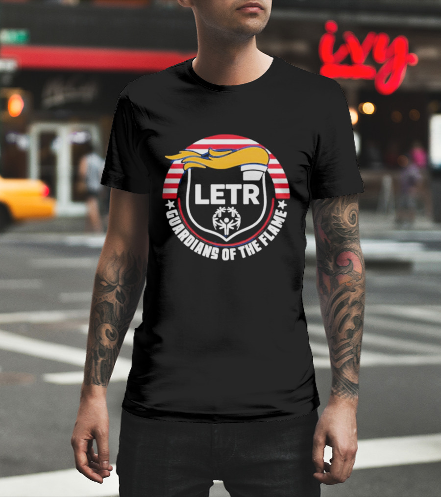 2026 LETR Guardians Of The Flame Law Enforcement Torch Run T-Shirt