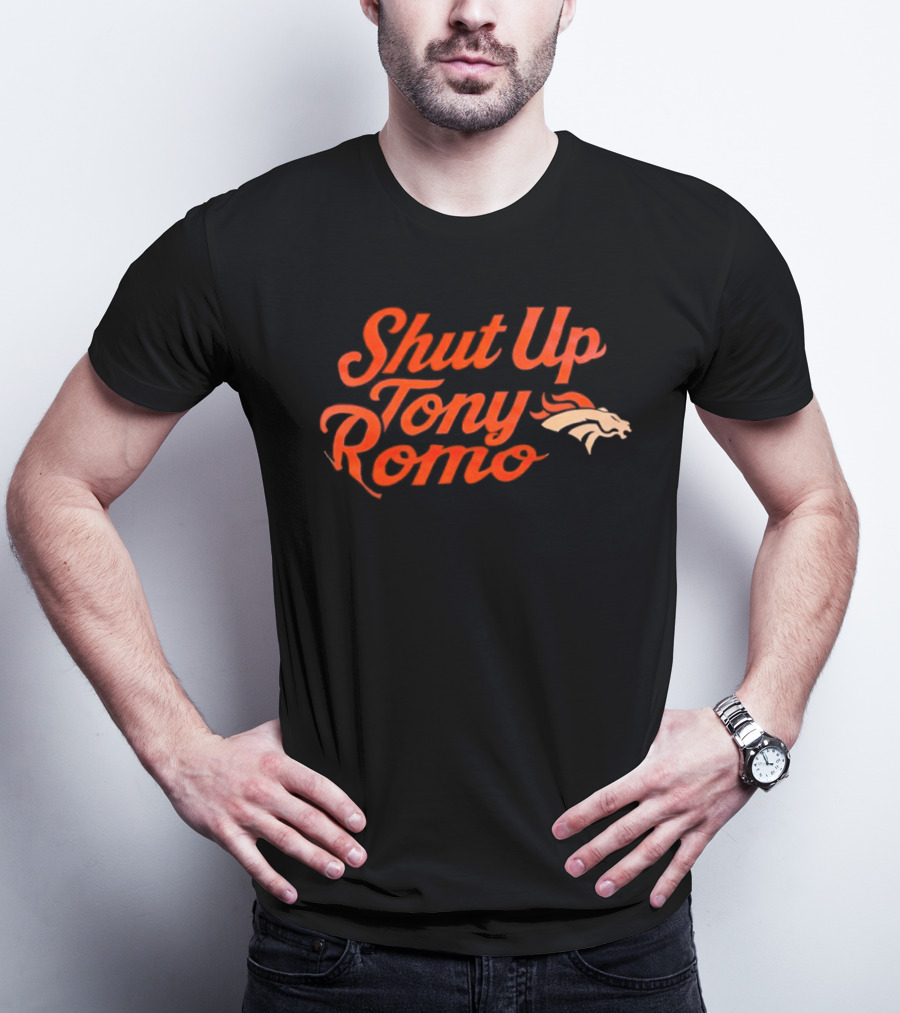 Denver Broncos Shut Up Tony Romo T-Shirt