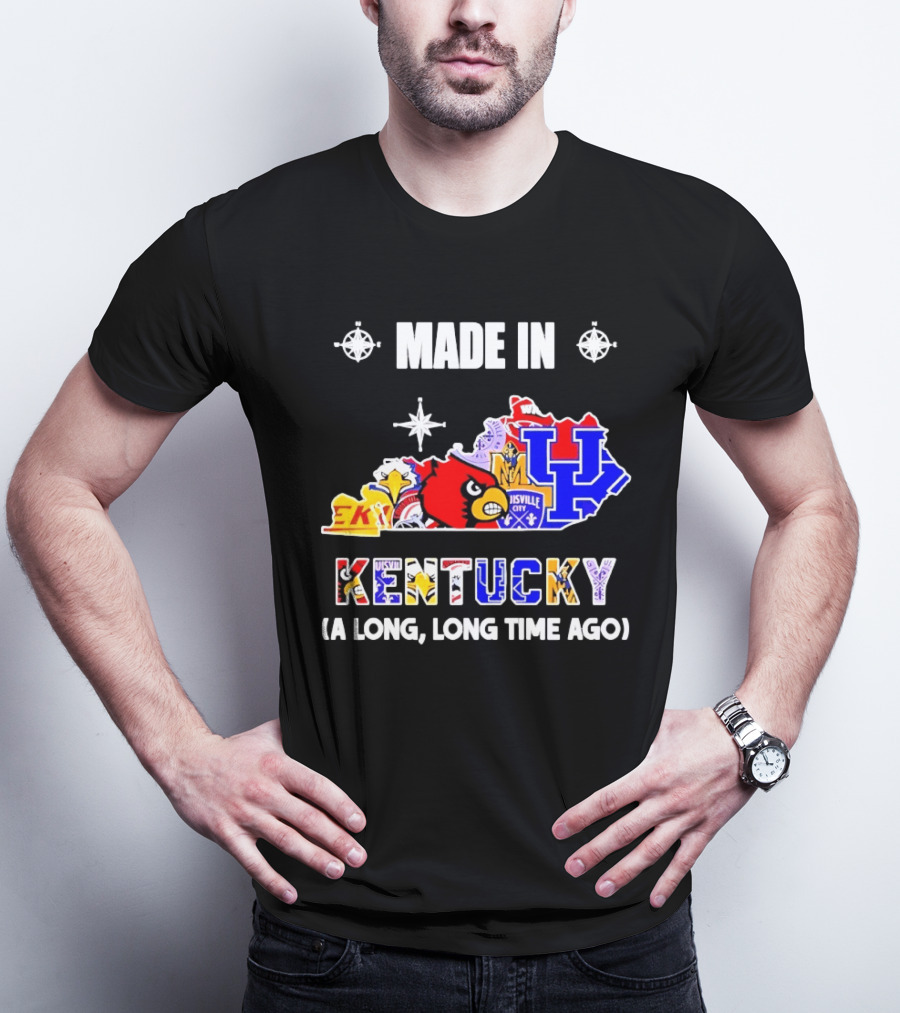 Made In Kentucky UK Louisville City Cardinals Long Time Ago T-Shirt