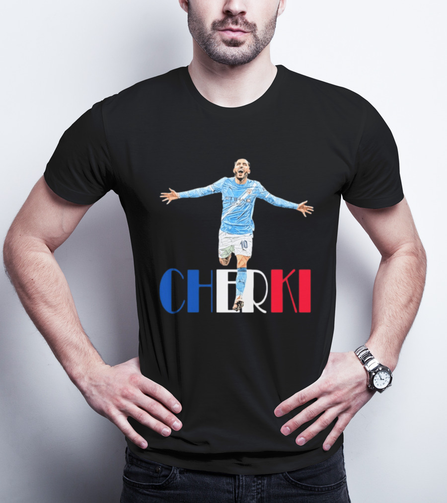 Rayan Cherki 10 Manchester City Etihad Airways T-Shirt