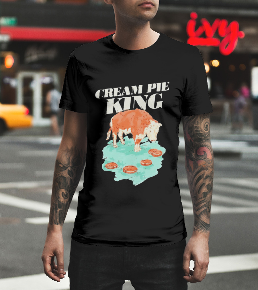 Cream Pie King Rufus The Bull T-Shirt