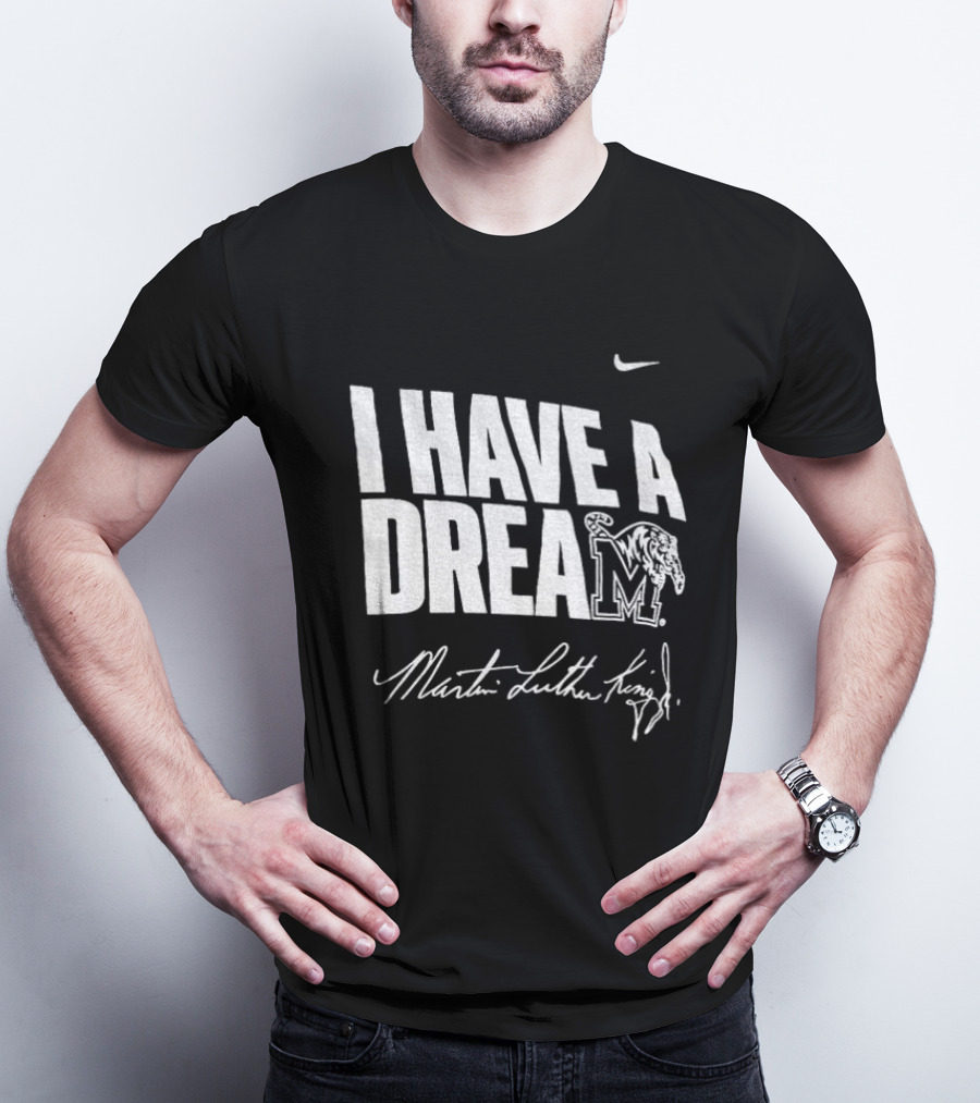 Nike Memphis Grizzlies I Have A Dream Martin Luther King Jr. T-Shirt