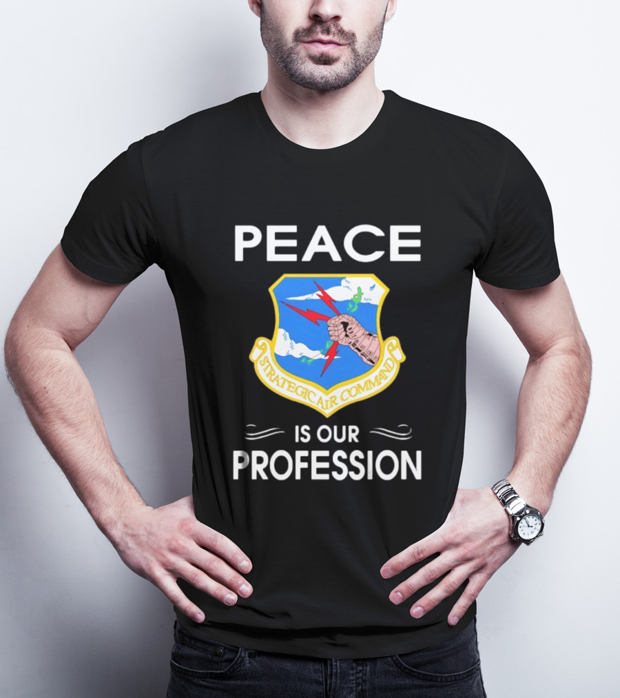 Peace Is Our Profession Strategic Air Command T-Shirt