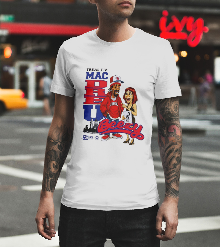 Treal TV Mac Dre U Beezy Fresno T-Shirt