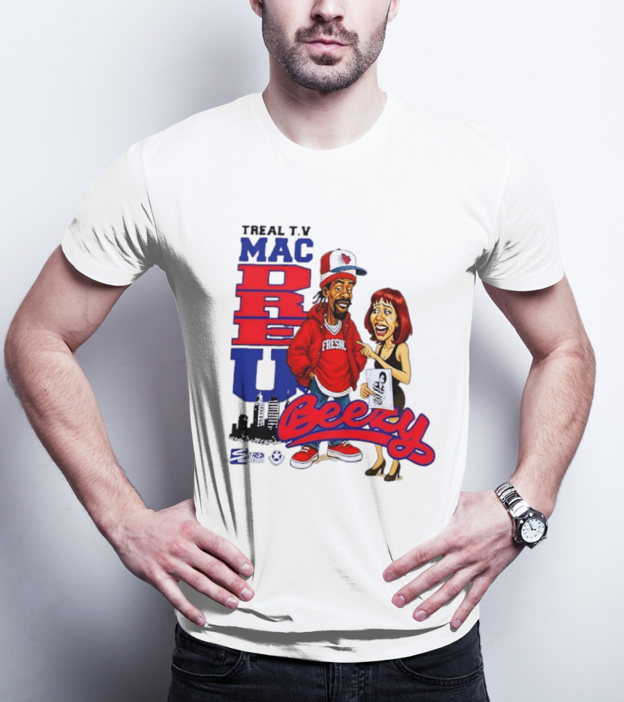 Treal TV Mac Dre U Beezy Fresno T-Shirt