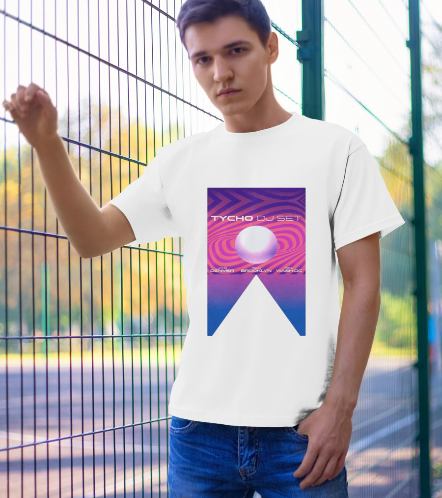 Tycho DJ Set Tour Jan Feb 2026 Denver Brooklyn DC T-Shirt
