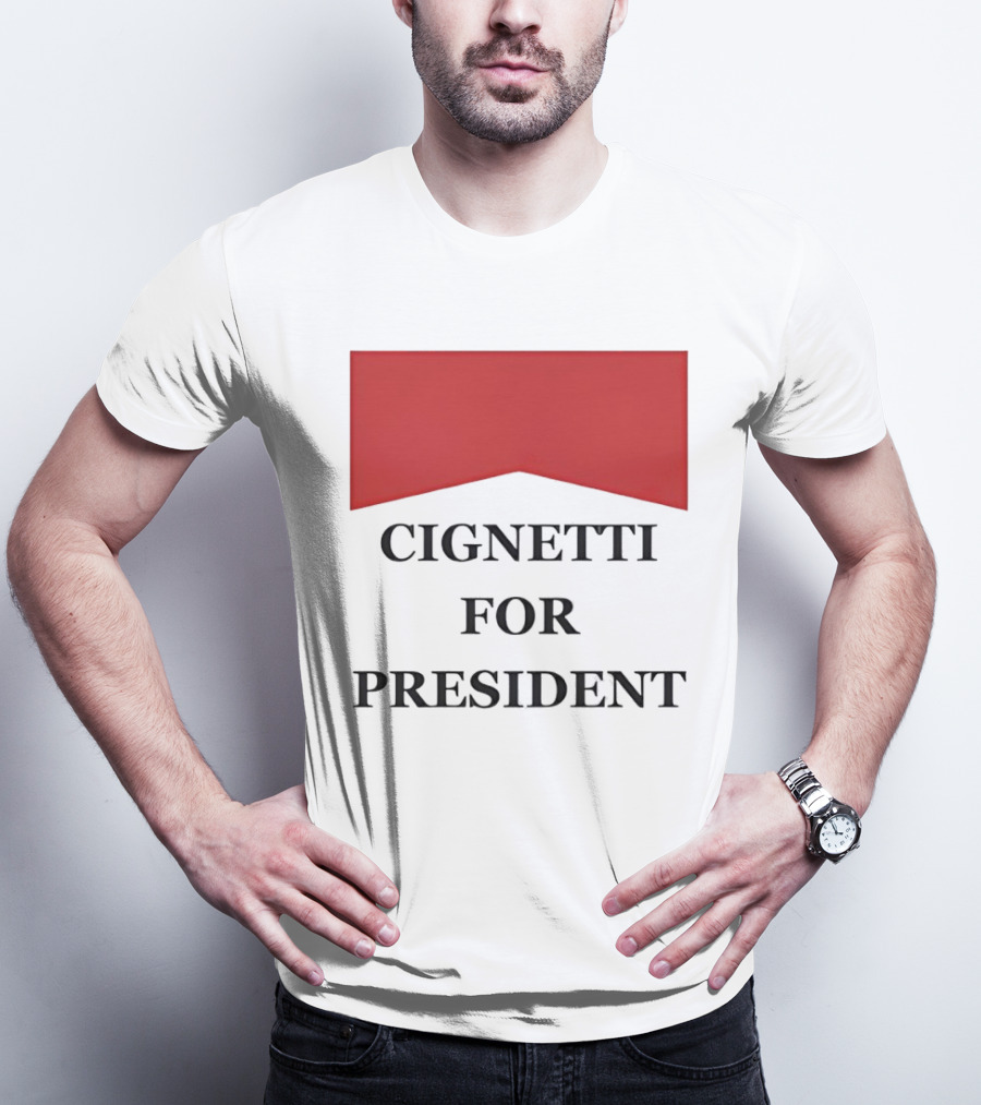 Cignetti For President Marlboro T-Shirt