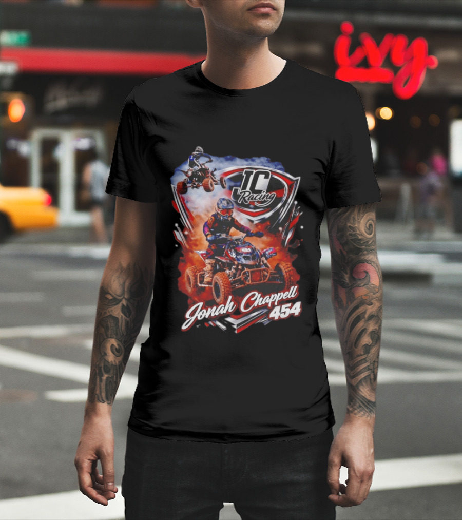 Jonah Chappell 454 JC Racing ATV Motocross Action T-Shirt