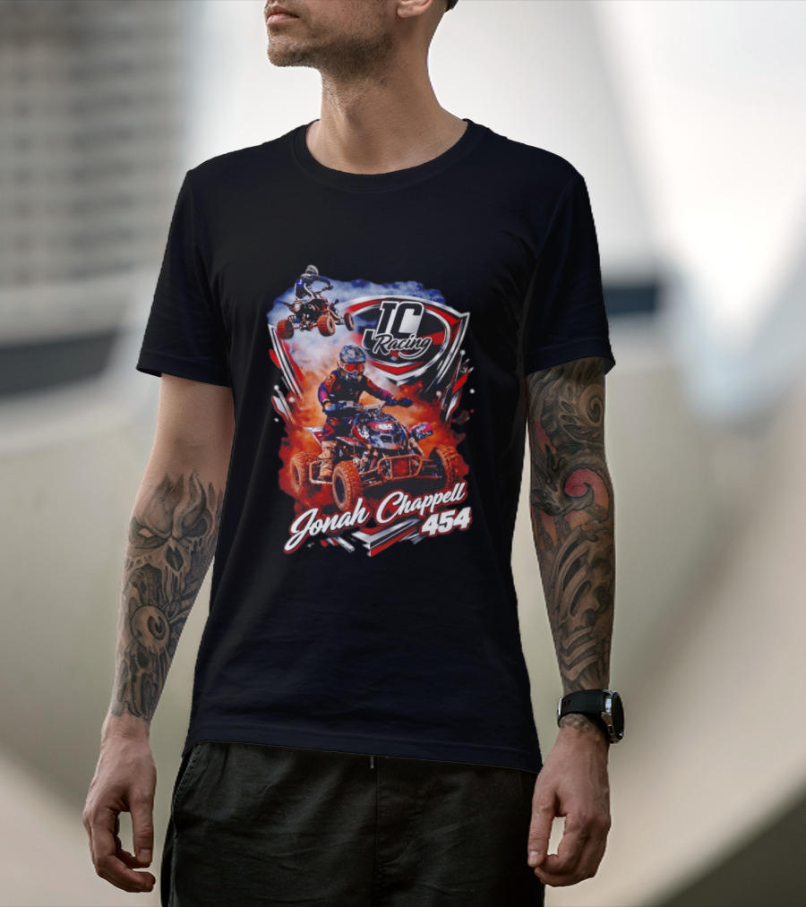 Jonah Chappell 454 JC Racing ATV Motocross Action T-Shirt