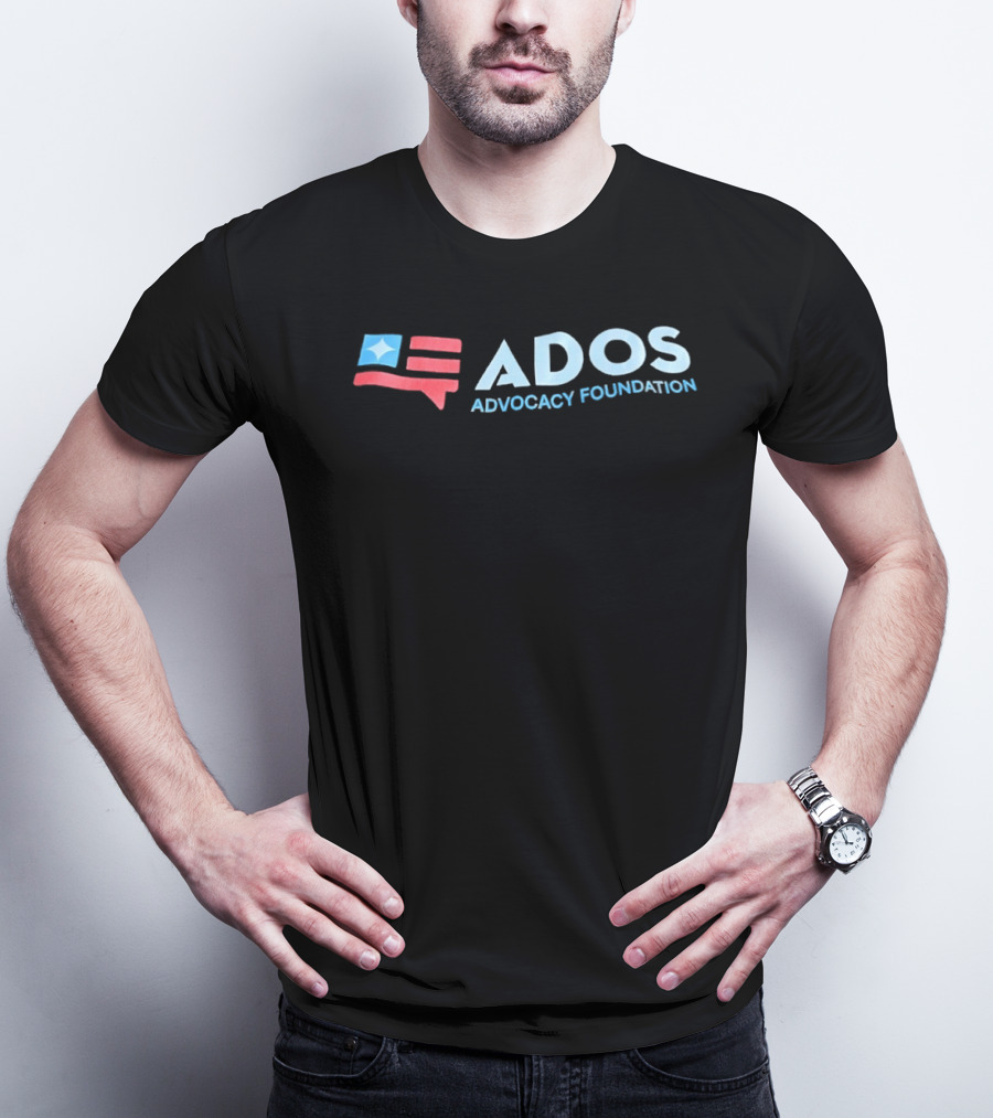 ADOS Advocacy Foundation American Flag Symbol Patriotism T-Shirt