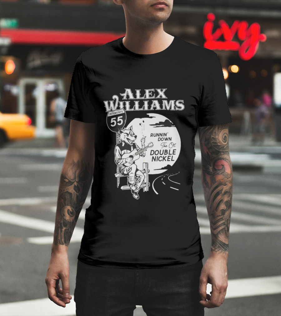 Alex Williams 55 Runnin' Down The Ol' Double Nickel T-Shirt