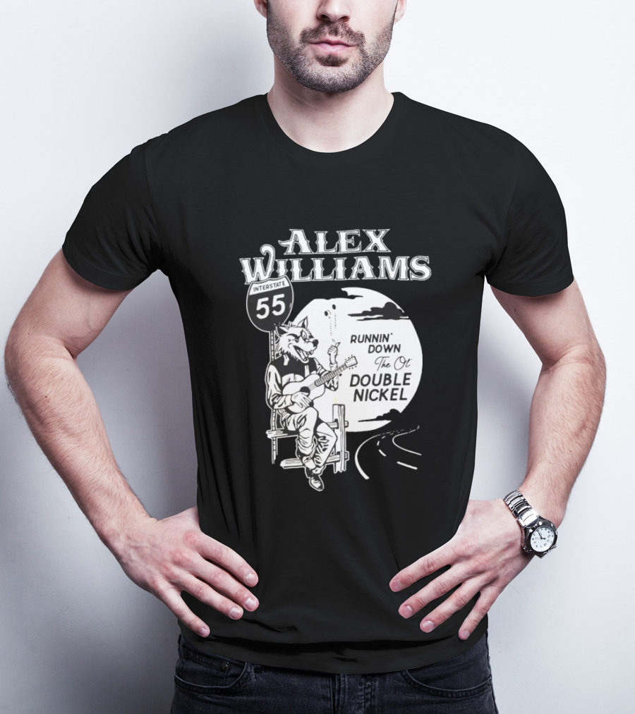 Alex Williams 55 Runnin' Down The Ol' Double Nickel T-Shirt
