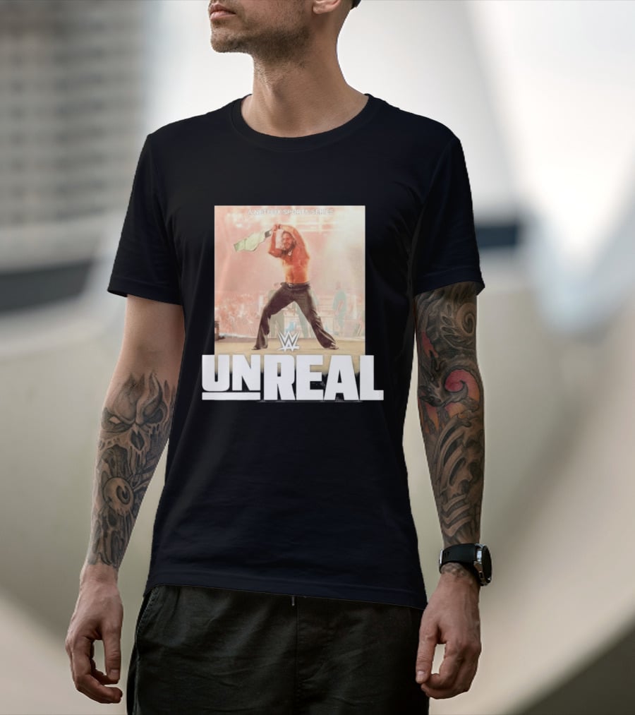 A Netflix Sports Series WWE Seth Rollins Unreal Championship Moment T-Shirt