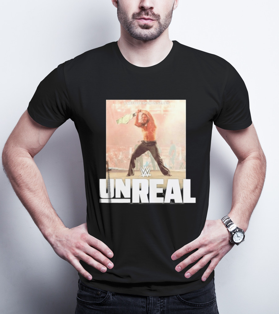 A Netflix Sports Series WWE Seth Rollins Unreal Championship Moment T-Shirt