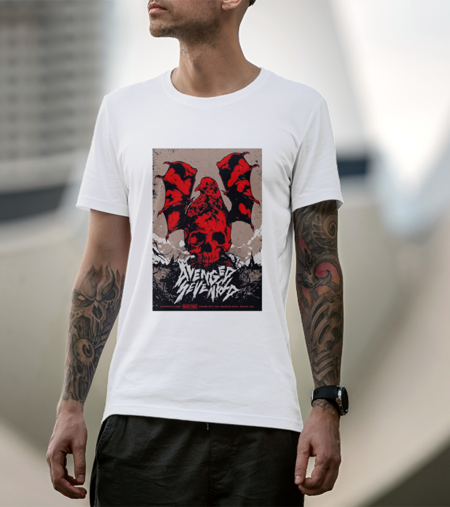 Avenged Sevenfold January 20 2026 Bogota Movistar Arena Mad Tree Special Guest T-Shirt