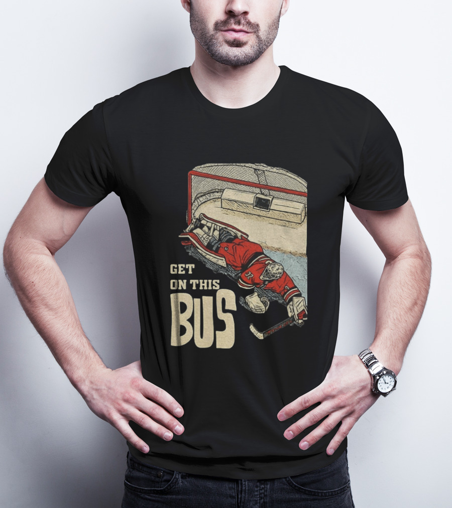 Brandon Bussi Carolina Hurricanes Get On This Bus NHL T-Shirt