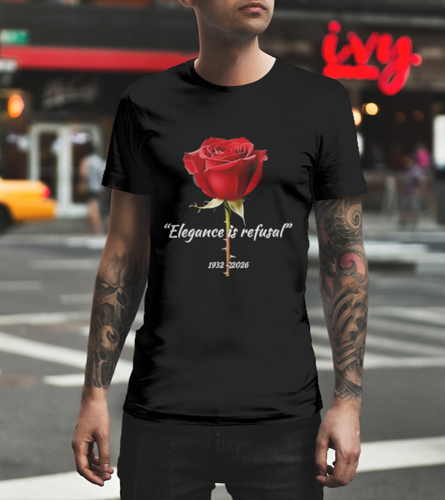 Elegance Is Refusal 1932 2026 Rose T-Shirt