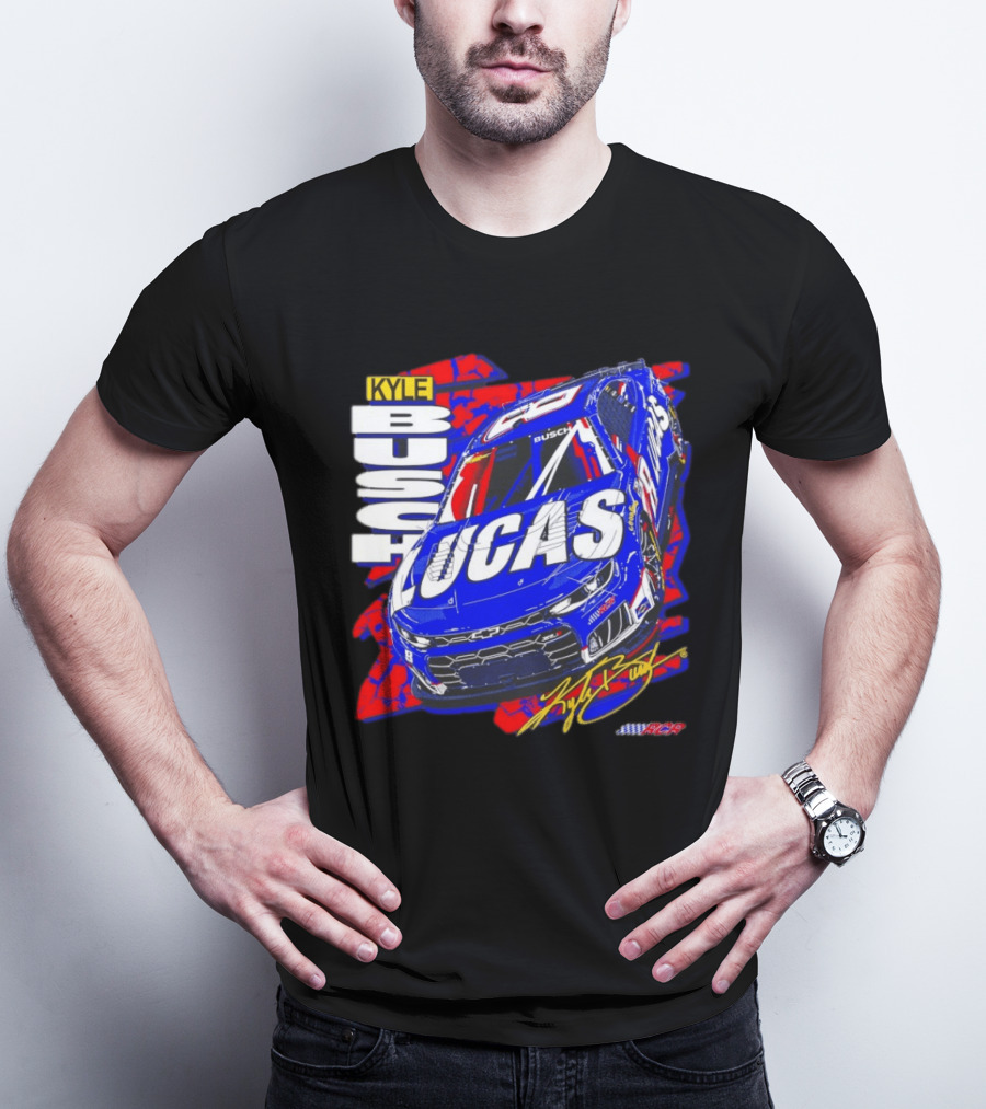 Kyle Busch Lucas Oil NASCAR Richard Childress Racing T-Shirt