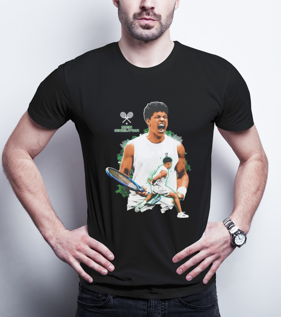 Ben Shelton Tennis Aura Athlete T-Shirt