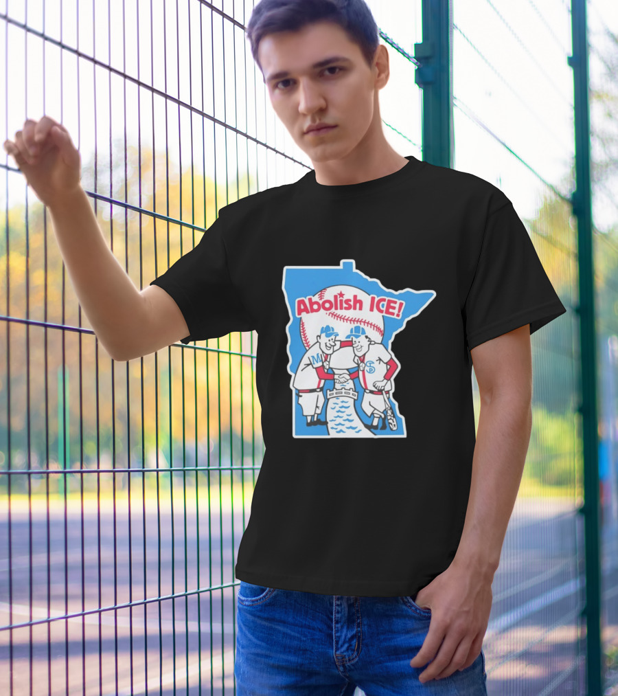 Abolish ICE Twins T-Shirt