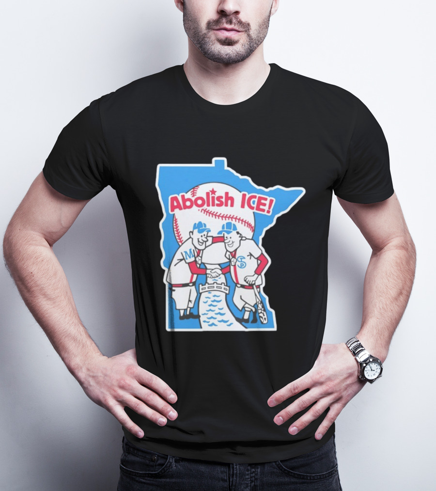 Abolish ICE Twins T-Shirt
