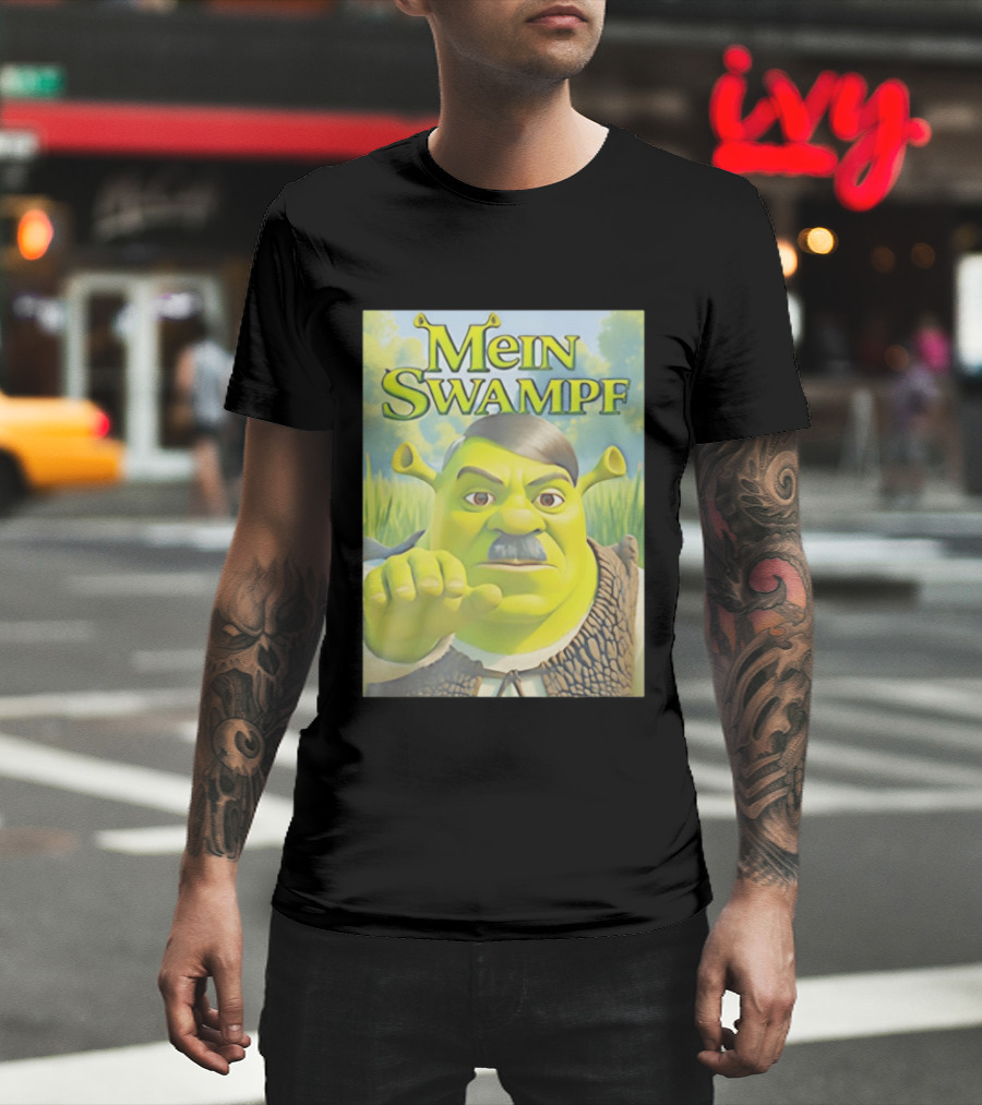 Shrek Mein Swampf Meme Ogre Mashup T-Shirt