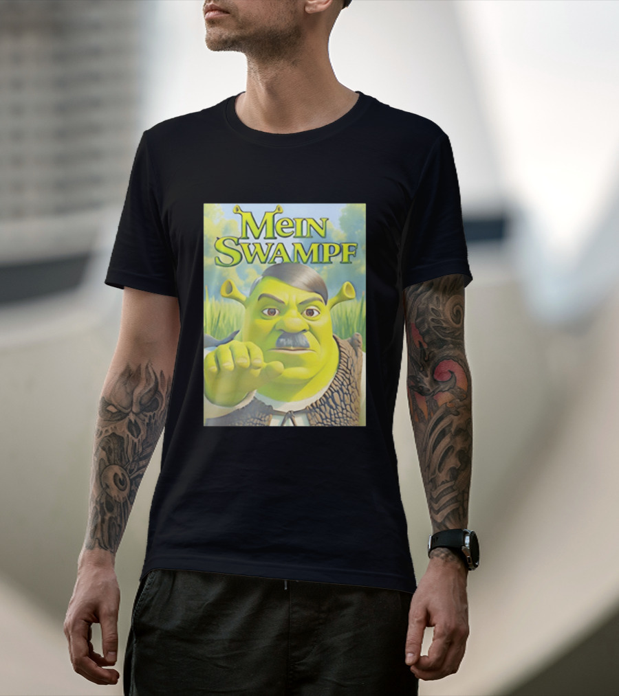 Shrek Mein Swampf Meme Ogre Mashup T-Shirt