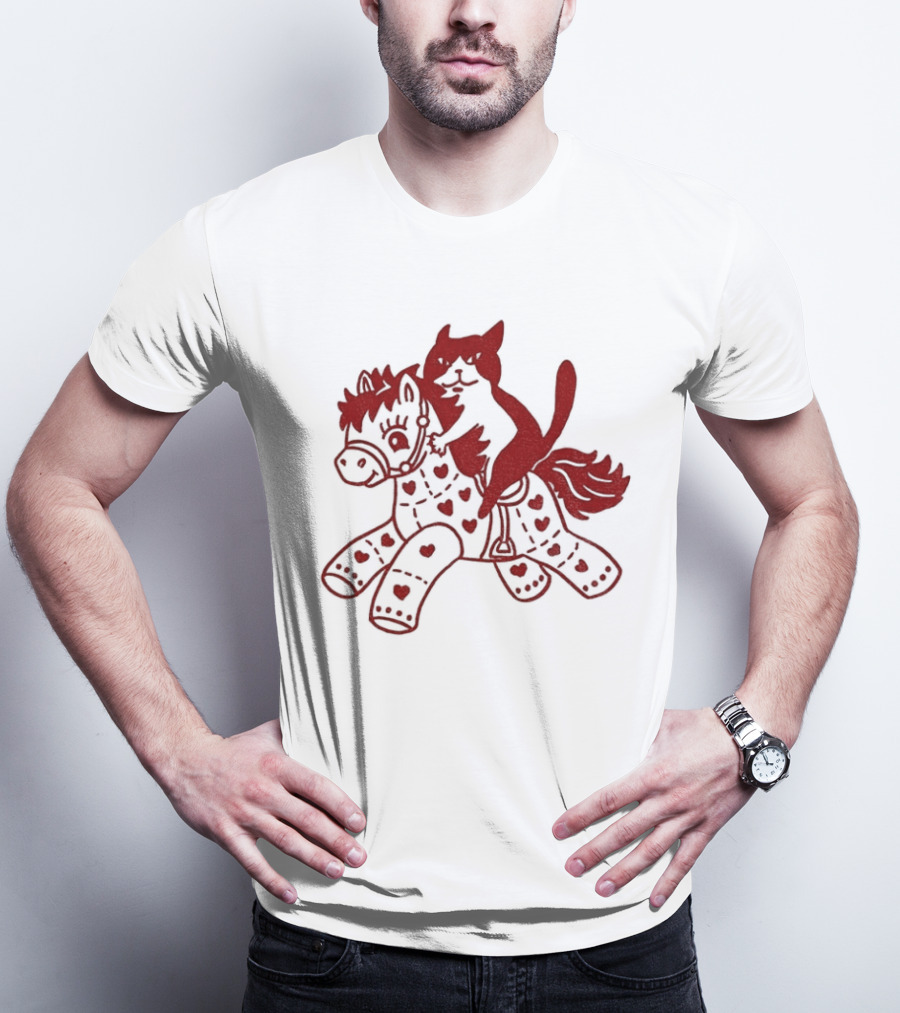Cat Lovers New Year Of The Horse 2026 Embrace The Celebration T-Shirt