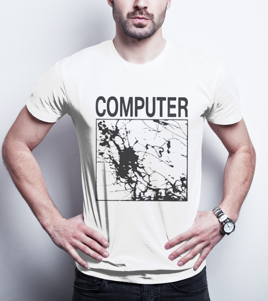COMPUTER Gamer Gaming Splatter T-Shirt