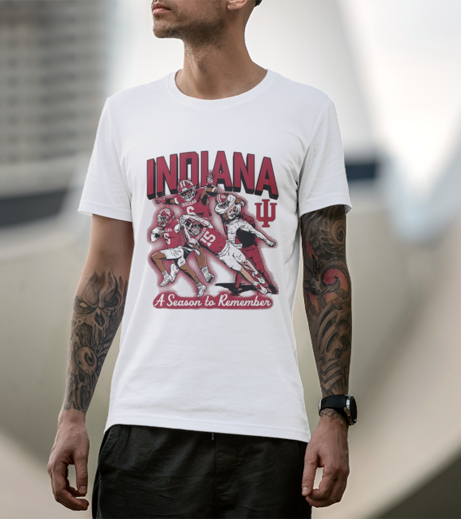 Indiana Hoosiers Football A Season To Remember T-Shirt