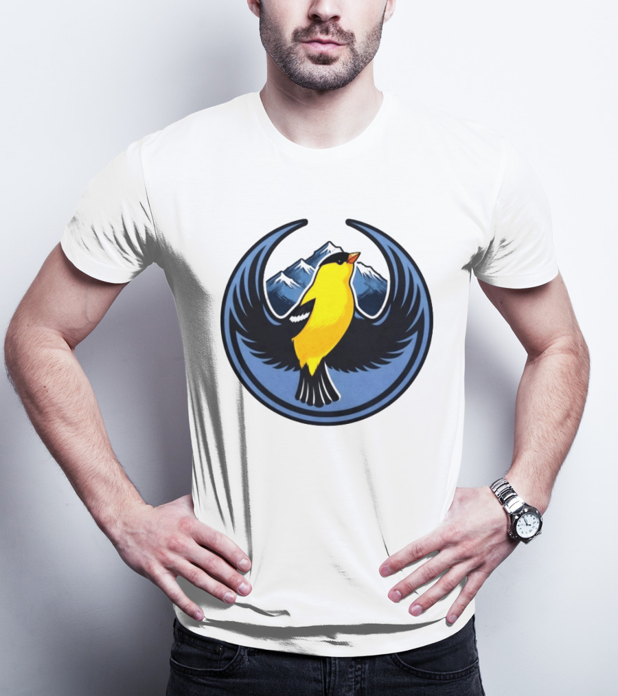 Washington American Goldfinch Mountain T-Shirt