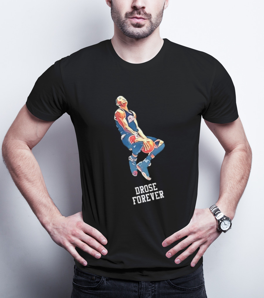 Drose Forever Chicago Bulls Slam Dunk Basketball Sports T-Shirt
