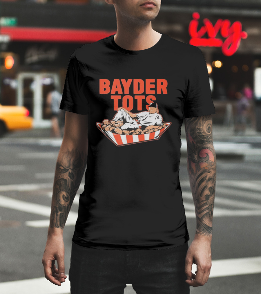 Bayder Tots Harrison Bader San Francisco Giants MLB T-Shirt