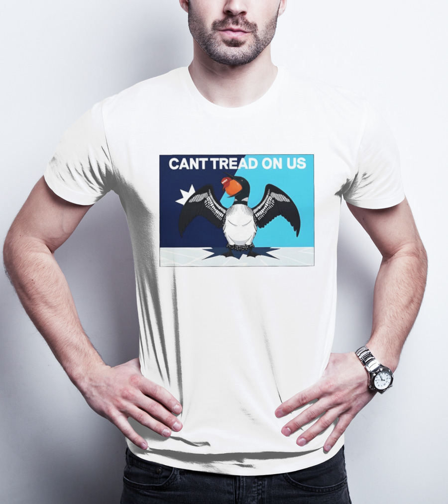 Can't Tread On Us MN State Bird Loon Protest Star T-Shirt