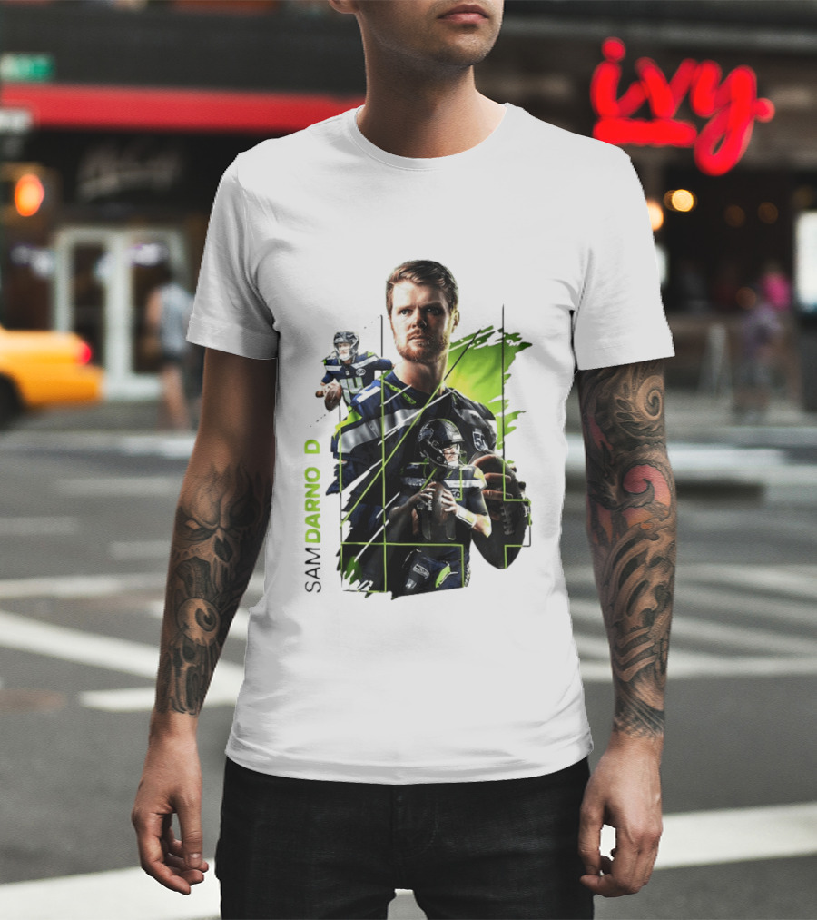 Sam Darnold Seattle Seahawks Football Player NFL Quarterback T-Shirt