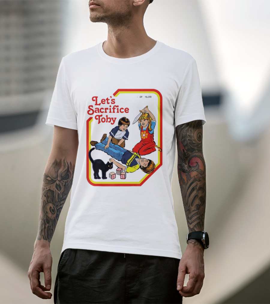 Let's Sacrifice Toby Steven Rhodes Retro Game T-Shirt