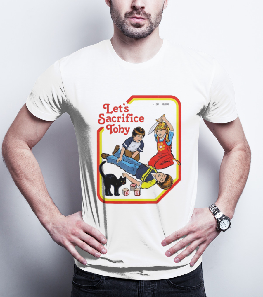 Let's Sacrifice Toby Steven Rhodes Retro Game T-Shirt