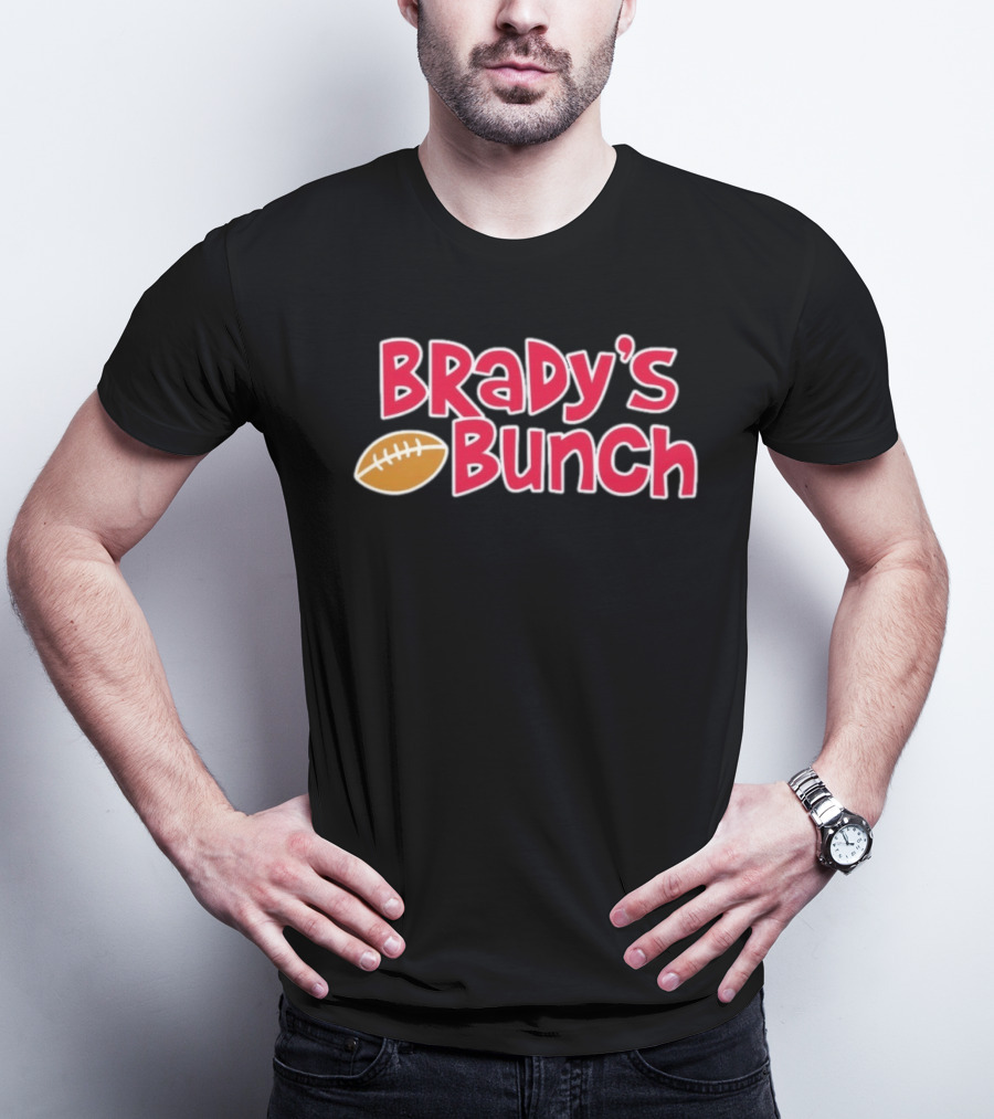 Brady's Bunch Buffalo Bills Football T-Shirt