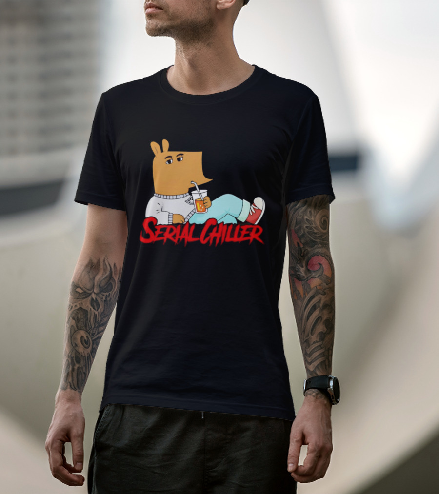 Serial Chiller Chill Guy Drink Juice T-Shirt