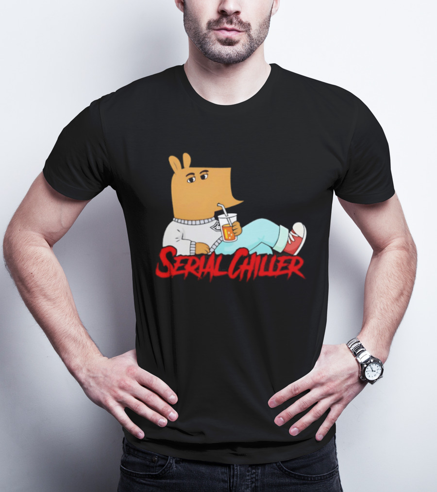 Serial Chiller Chill Guy Drink Juice T-Shirt
