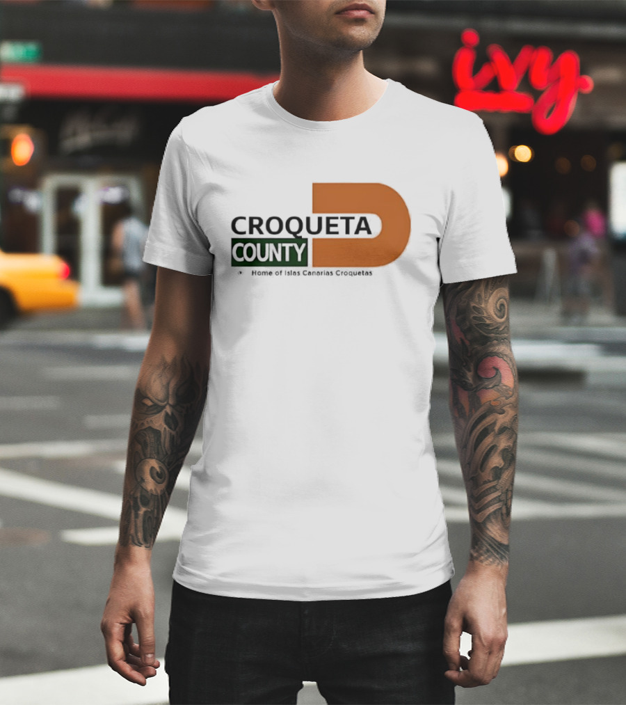 Croqueta County Islas Canarias Croquetas Home T-Shirt