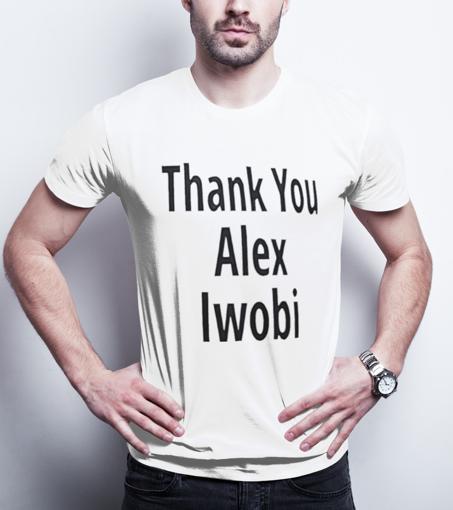Thank You Alex Iwobi Gabriel Jesus T-Shirt