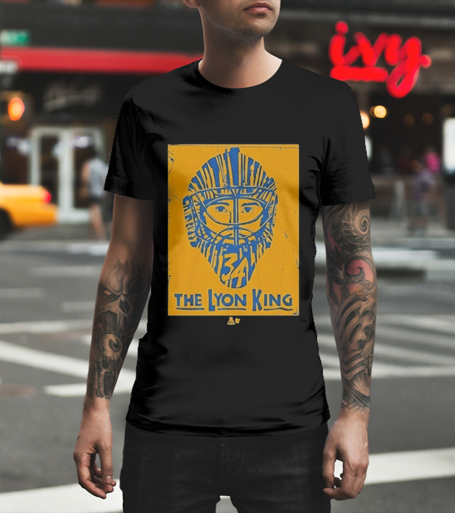 The Lyon King 34 Hockey Mask T-Shirt