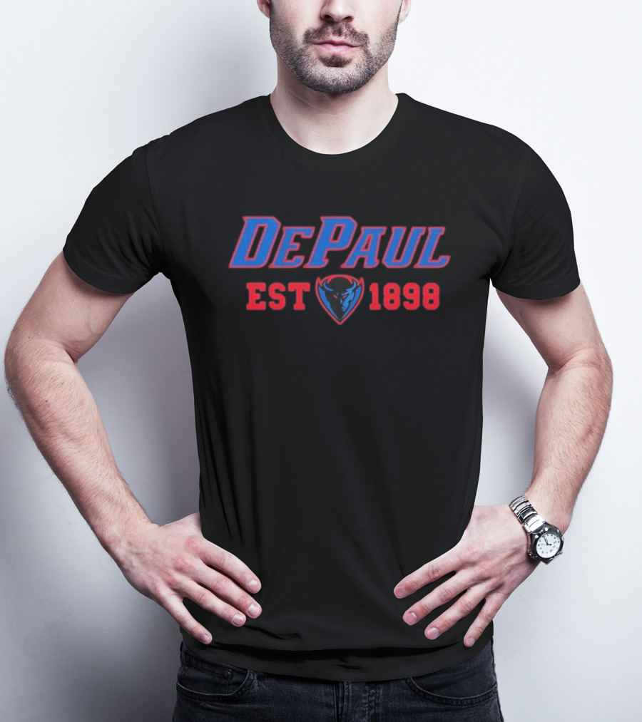 DePaul Blue Demons EST 1898 T-Shirt