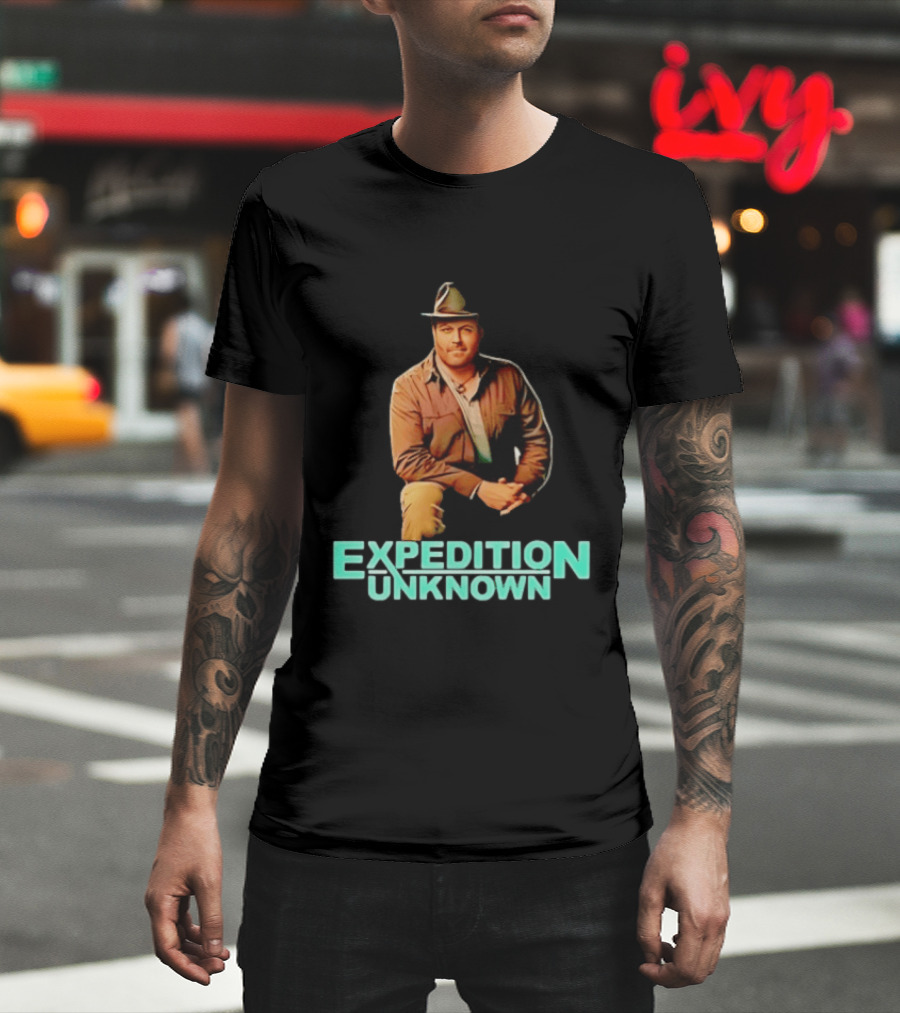 Josh Gates Expedition Unknown Adventure Series T-Shirt